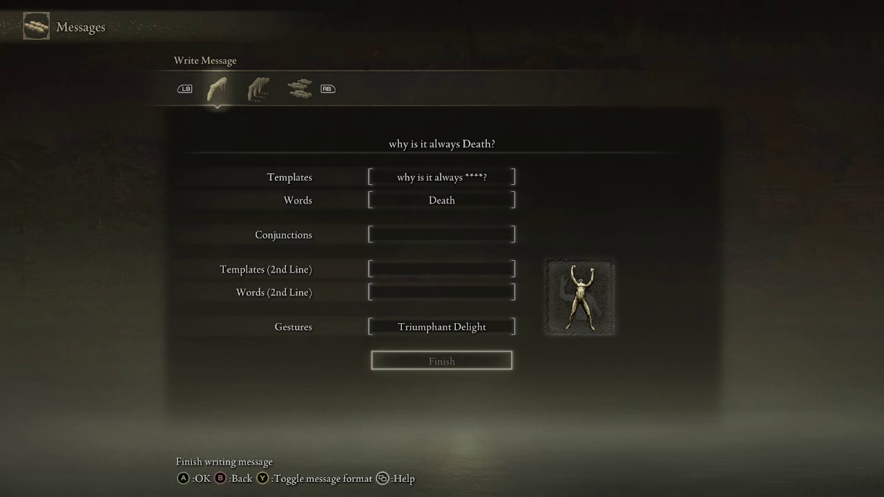 The Joy of Player Generated Messages in Elden Ring – Frostilyte Writes