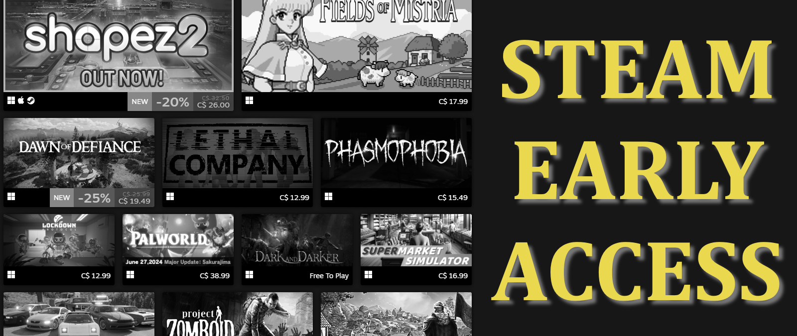 Steam Early Access: Is It Time to Change My Stance? – Frostilyte Writes