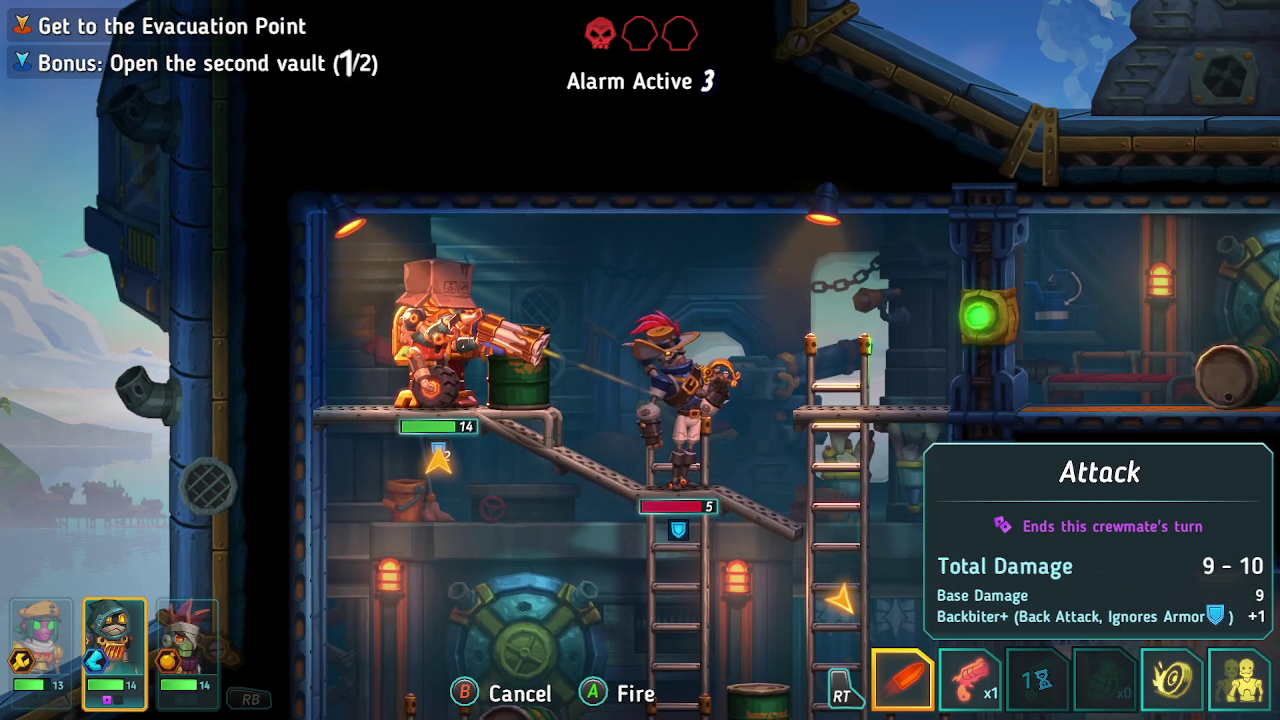 Steamworld Heist 2: Character & Skill Guide – Frostilyte Writes
